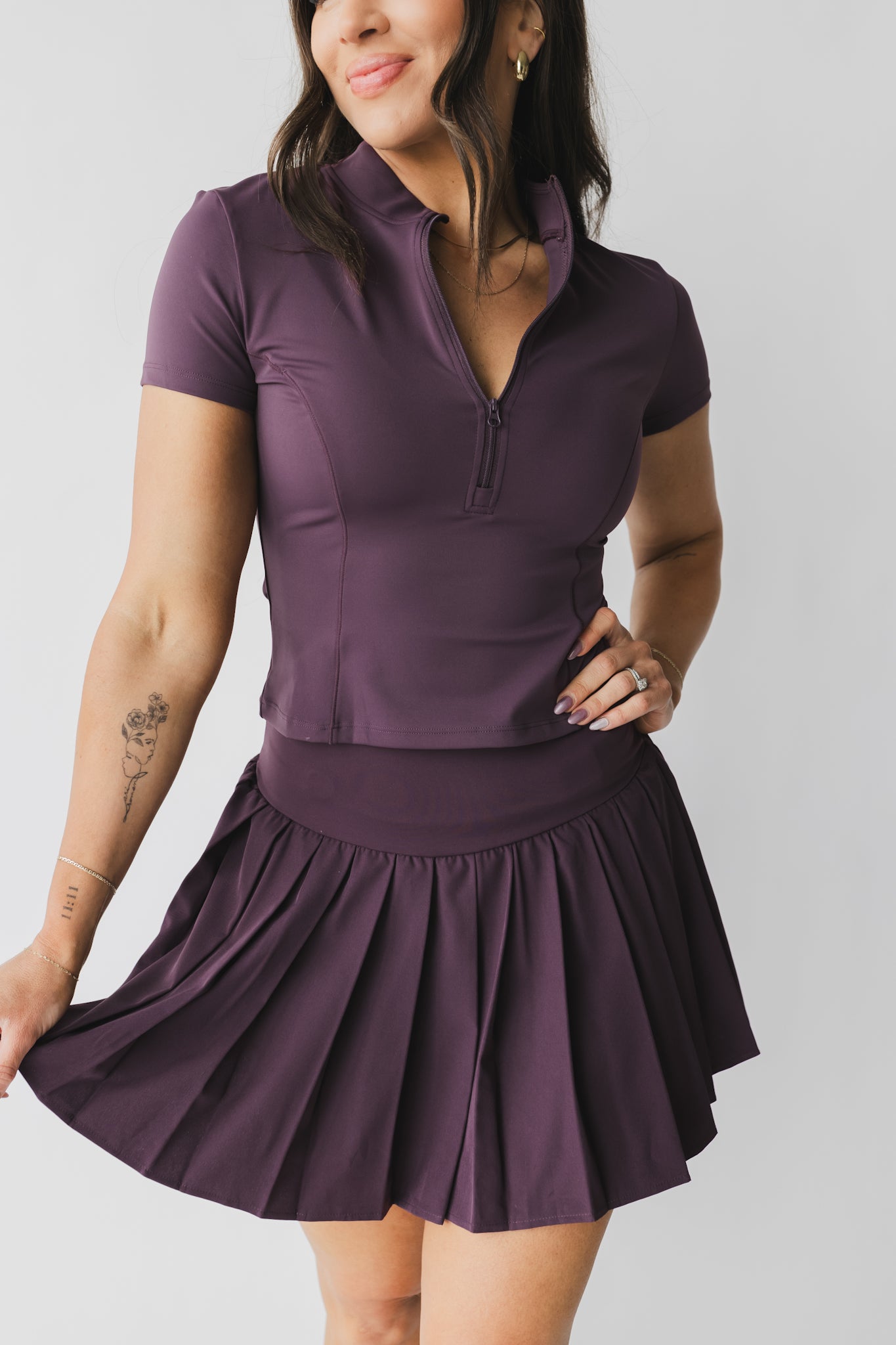 Mock Neck Zip – bäre activewear